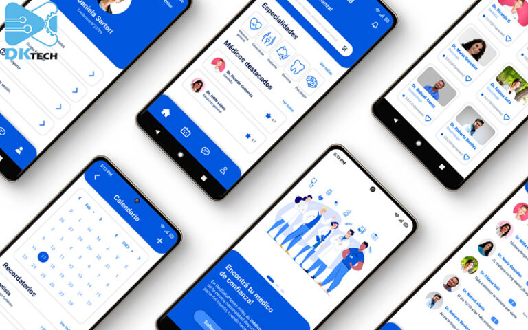 Kích thước thiết kế app chuẩn UI trên điện thoại - DK Tech