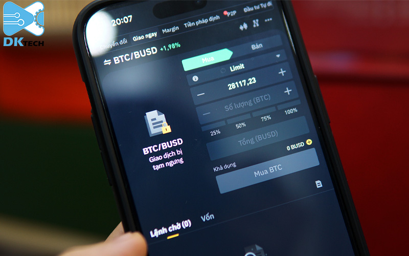 Hướng dẫn đăng ký tài khoản Binance và cách sử dụng - DK Tech